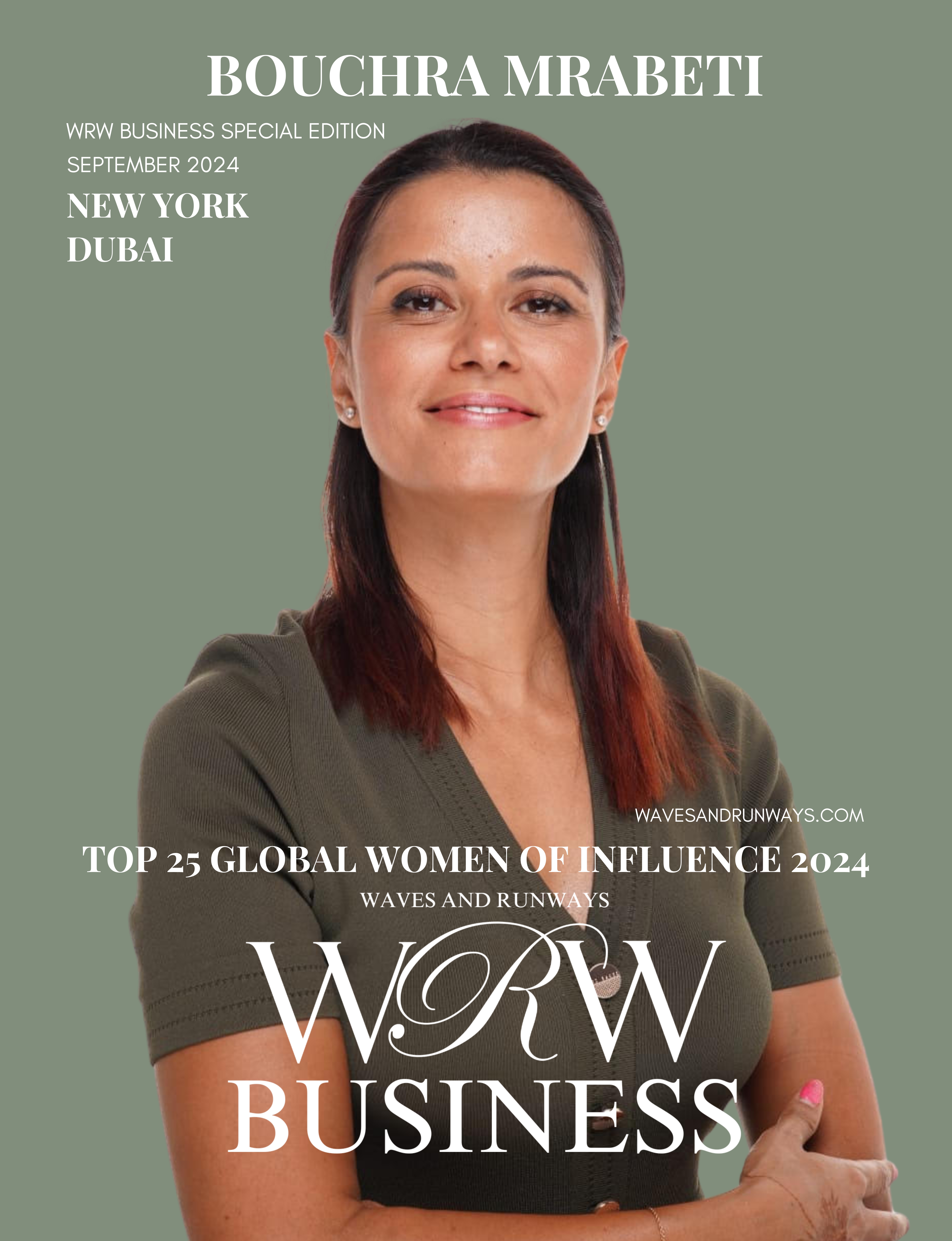 Bouchra Mrabeti: Top 25 GLOBAL Women of Influence 2024 WRW Business ...